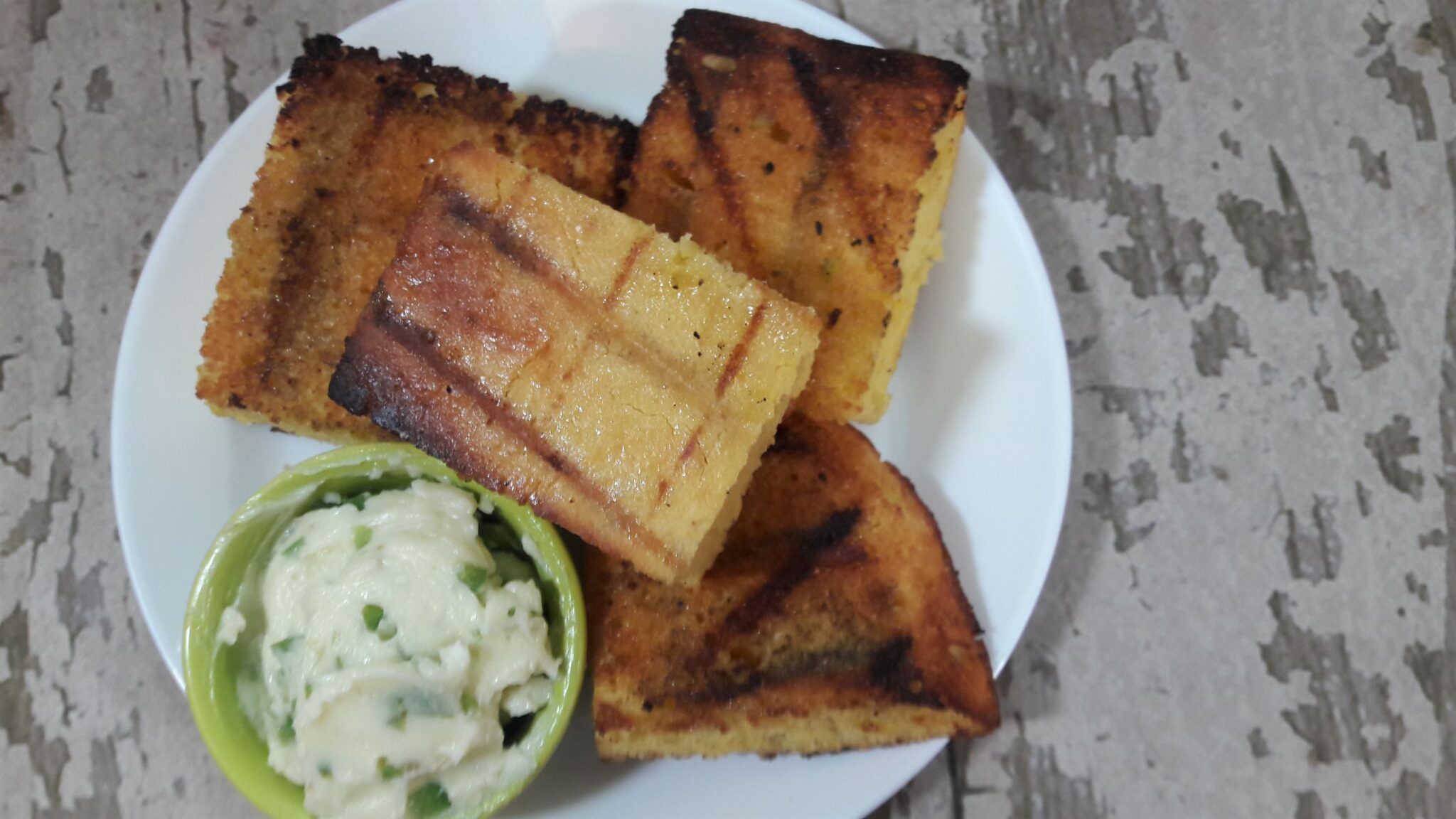 Grilled Cornbread – Average Guy Gourmet