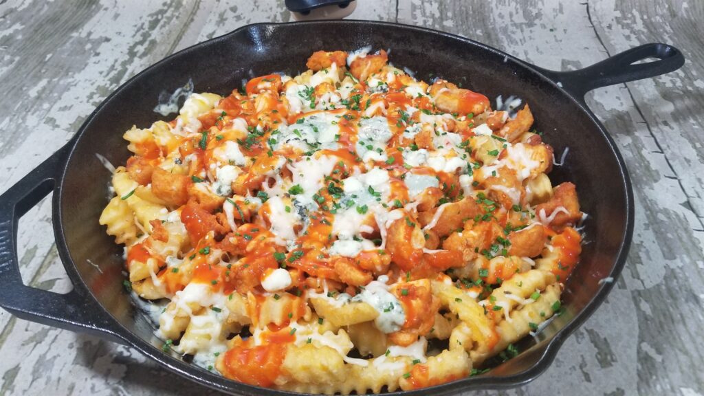Loaded Buffalo Chicken Fries – Average Guy Gourmet